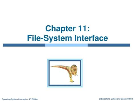 PPT Chapter 11 File System Interface PowerPoint Presentation Free