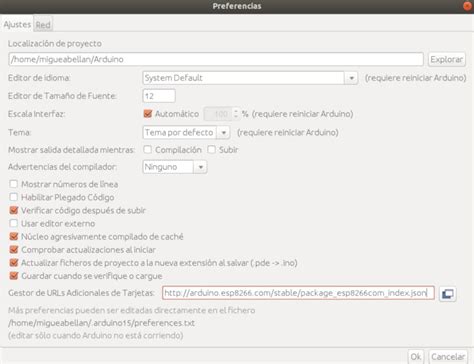 Tutoriales Configuración De Esp8266 Con El Ide De Arduino