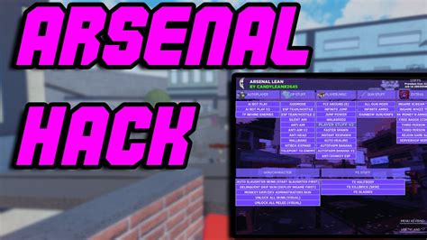 ROBLOX ARSENAL SCRIPT GUI AI PLAY MORE PASTEBIN 2022 YouTube