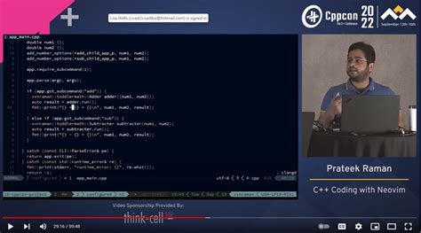 Cppcon 2022 C Coding With Neovim Prateek Raman Standard C