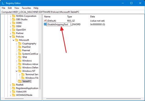 How To Disable Snipping Tool In Windows 11 Using Registry Editor