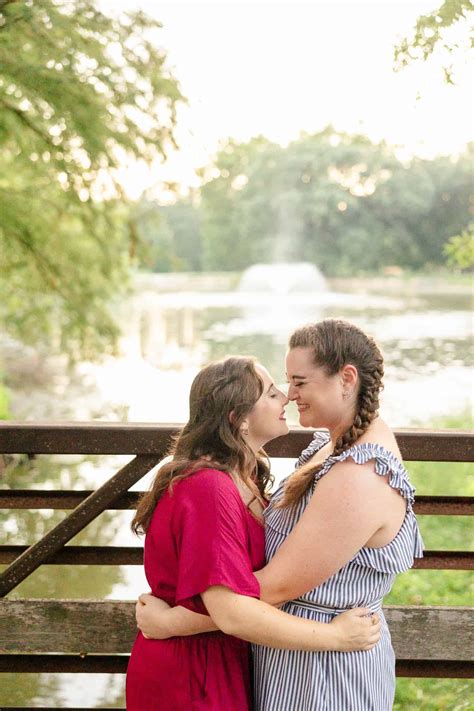 Antioch Park Engagement Erin Melissa Kansas City Wedding Photographer E Golden Moments