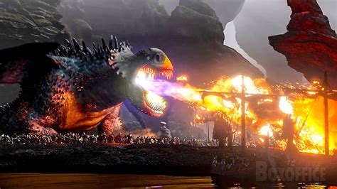 Viking Kills The Dragon Dreamworks Dragons How To Train Your Dragon