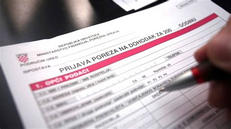 Godišnju Prijavu Poreza Na Dohodak Možete Predati Do 2 Ožujka Novosti Hr