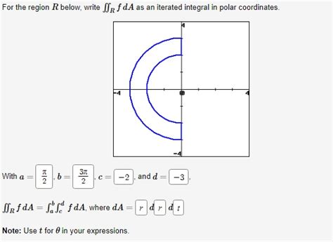 [solved] for the region r below write jr f d a as an iterated