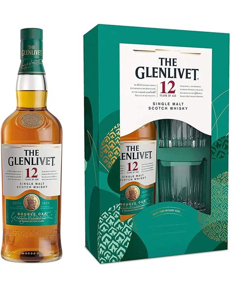 The Glenlivet 12 Year Old Single Malt Scotch Whisky T Pack With Two
