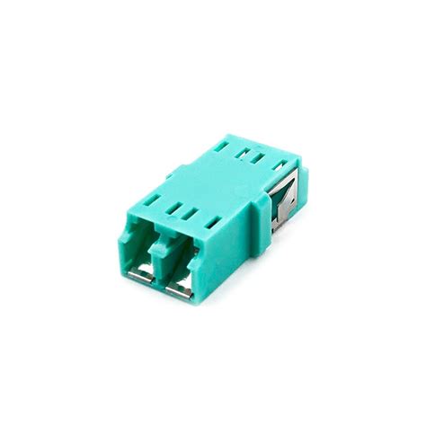 Lc Duplex Adapter With Inner Shutter Reduced Flange