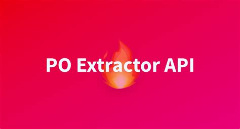Po Extractor Api A Hugging Face Space By Mikemai
