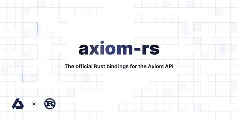 Github Axiomhqaxiom Rs Official Rust Bindings For The Axiom Api Github Axiomhqaxiom Rs Official Rust Bindings For The Axiom Api
