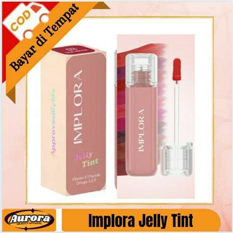 Jual Lip Tin Imolora Jelly Lip Tint Shopee Indonesia