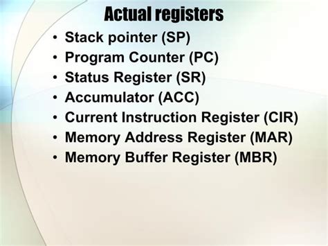 Structure And Role Of The Processor Ppt