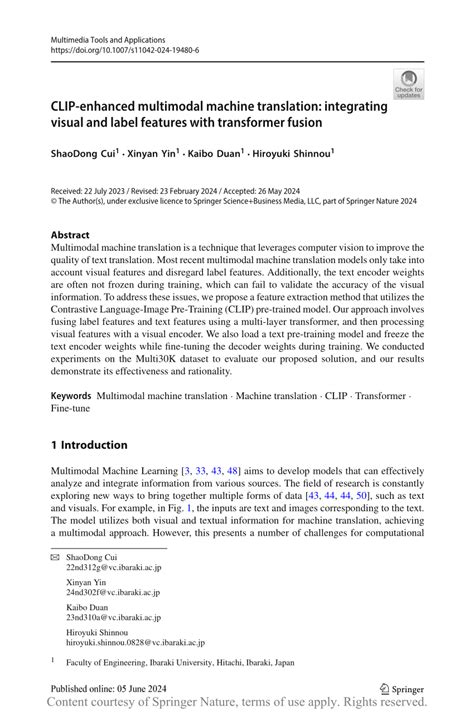CLIP Enhanced Multimodal Machine Translation Integrating Visual And Label Features With