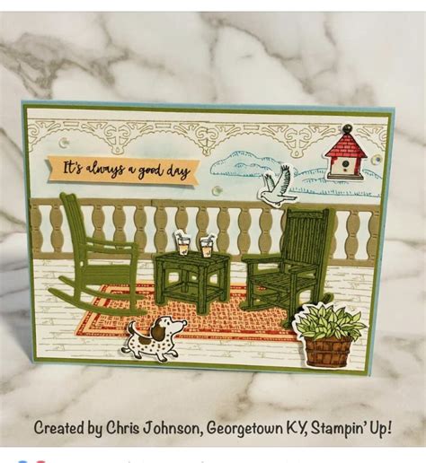 Stampin Up Lazy Days Thank You Card With Video Tutorial Artofit