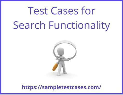 Test Cases For Search Functionality 2022 Sample Test Cases