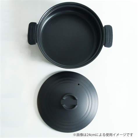 Dショッピング 卓上鍋 20cm Ih対応 軽量 フッ素樹脂加工 （ ガス火対応 ふっ素加工 フッ素加工 軽い 両手鍋 蓋付き 20センチ