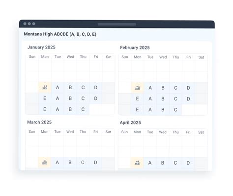 Rotating Schedule Management Ablespace