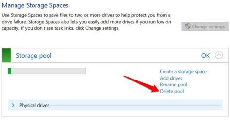 how to use storage spaces on windows 10 for data backups