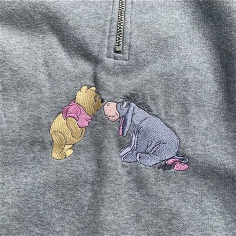 Disney Store Exclusive Eeyore Fleece Jacket Size L Depop