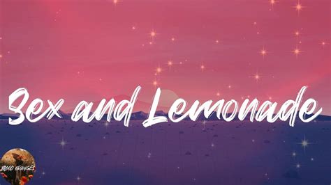 Nicky Youre Sex And Lemonade Lyrics Youtube