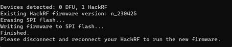 hackrf mode after flashing in portapack h2 · issue 919 · portapack
