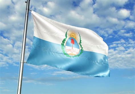 Ejemplo De La Bandera De Mendoza Stock De Ilustración Ilustración De