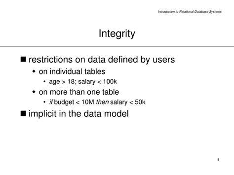 Ppt Introduction To Relational Database Systems Powerpoint Presentation Id714913