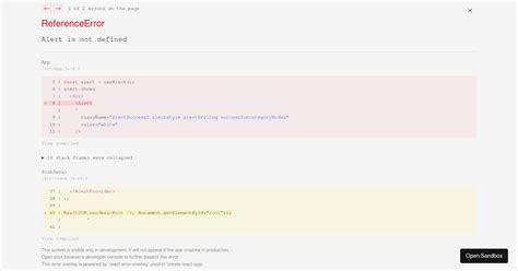 React Alert Template Basic With Icons Examples Codesandbox