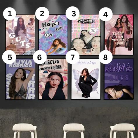 Olivia Rodrigo Posters Etsy