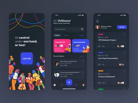Task Management Apps App Interface Design Task Management App Task Management