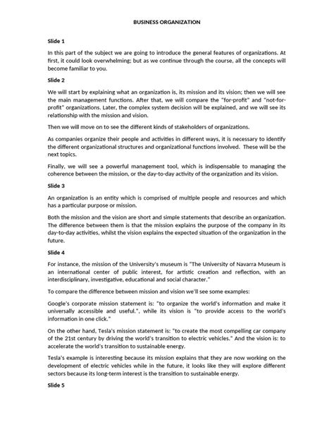 01 Fk Script Business Organization Pdf