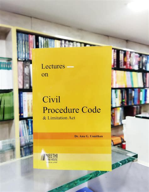 Lectures On Civil Procedure Code And Limitation Act Cpc Guide Llb Guides Lecture Notes By Dr