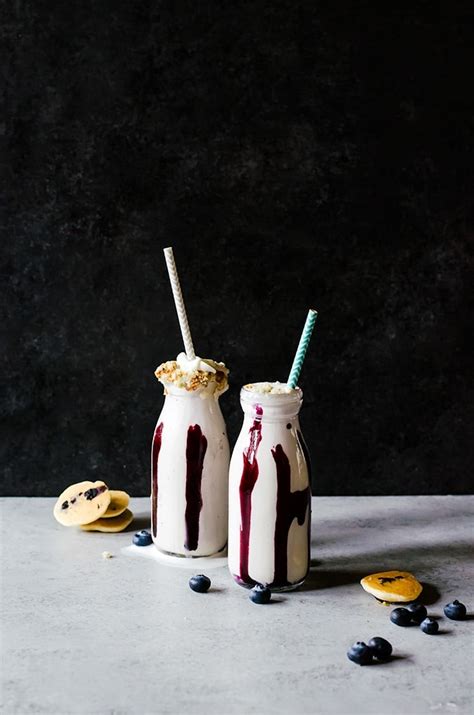 Boozy Blueberry Pancake Milkshake A Cookie Named Desire