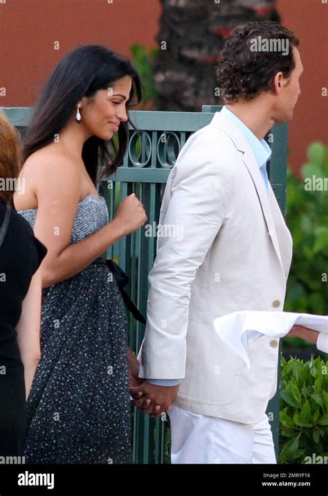 Exclusive Matthew Mcconaughey And His New Bride Camila Alves Attended