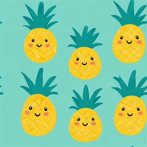 Download Playful Pineapple Pattern Patterns Online Creative Fabrica
