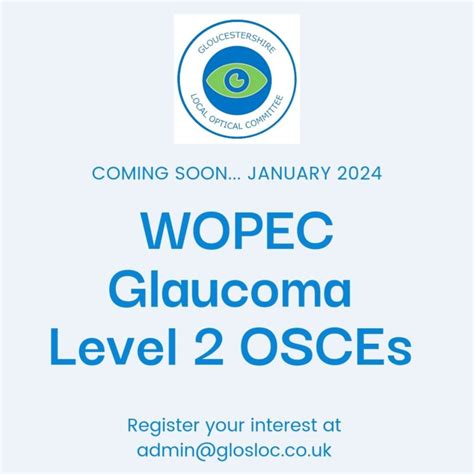 Gloucestershire Loc On Linkedin Glosloc Optometry Osces Glaucoma