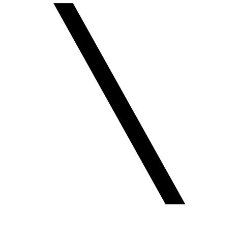 Backslash Vector Svg Icon Svg Repo