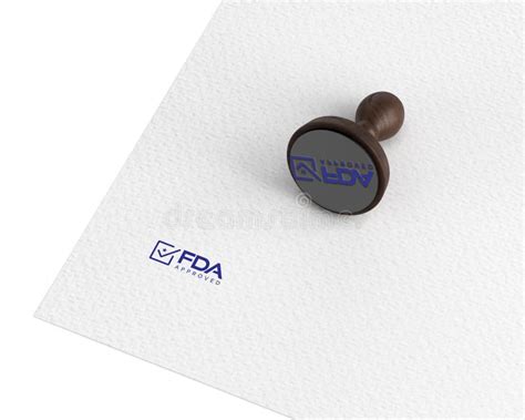 Fda Approved Stamp On White Paper Editorial Photo Image Of Organ Presentation 330247026