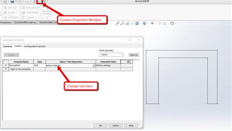 Changing The Name Of A Custom Weldment Profile Hawk Ridge Systems