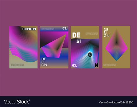 Colorful Gradient Fluid Abstract Background Vector Image