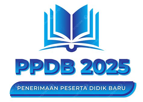 Ppdb Design Logotipo 2025 Cor De Gradiente Azul Vetor Png Ppdb