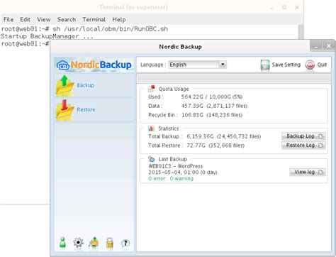 How To Install Nordic Backup On Linux Unix Secure Cloud Backup