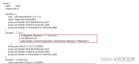 Nginx配置错误导致系统文件下载故障 Csdn博客