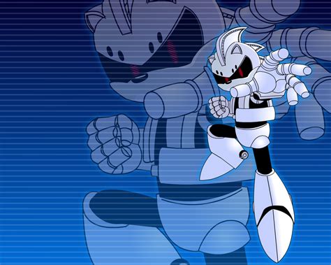 Silver Sonic By Thewax70 On Newgrounds