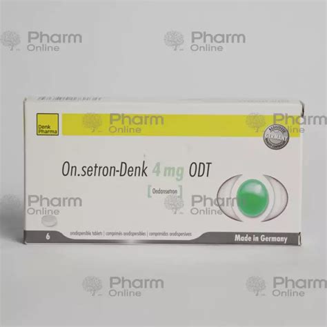 Onsetron Denk Odt 4 Mg № 6 Tablet Almaniya