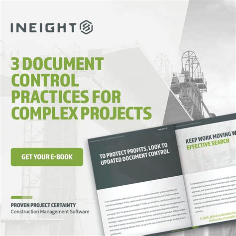 Ineight On Linkedin 3 Document Control Practices For Complex Projects 3 Document Control