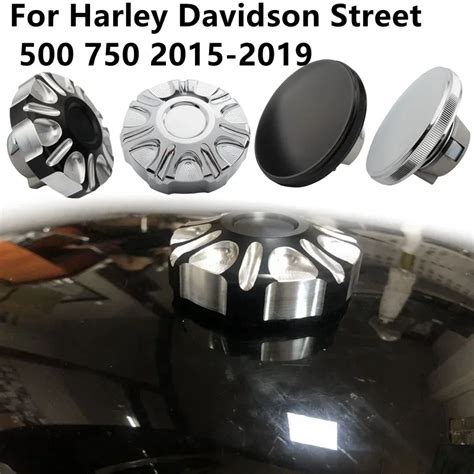 Xg750 Xg500 Motorcycle Fuel Tank Gas Cap Black Vented Knurled Oil Caps