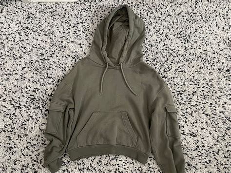 Army Green Hoodie Mens Fashion Tops And Sets Hoodies On Carousell
