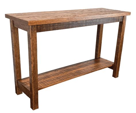 Astoria Rustic Sofa Table Twin Brook Furniture