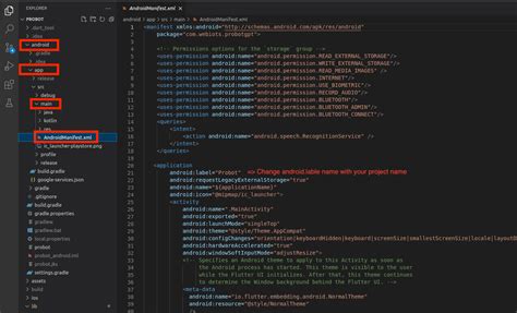 Probot Flutter Document