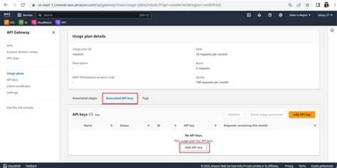 Configuring The Usage Plan In Aws Api Gateway Cloudthat Resources